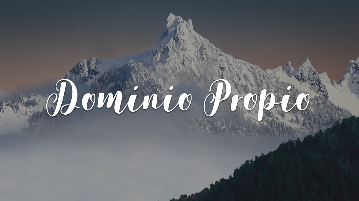 Devocionales Justo a Tiempo - DOMINIO PROPIO