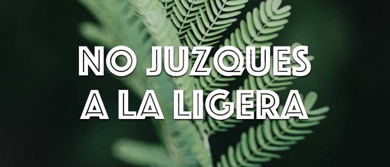 NO JUZGUES A LA LIGERA – Devocionales Justo a Tiempo
