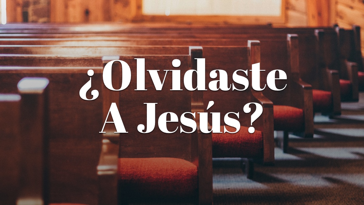 ¿OLVIDASTE A JESÚS? – Devocionales Justo a Tiempo
