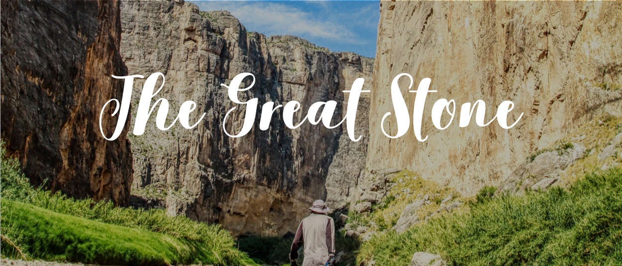 Devocionales Justo a Tiempo - THE GREAT STONE